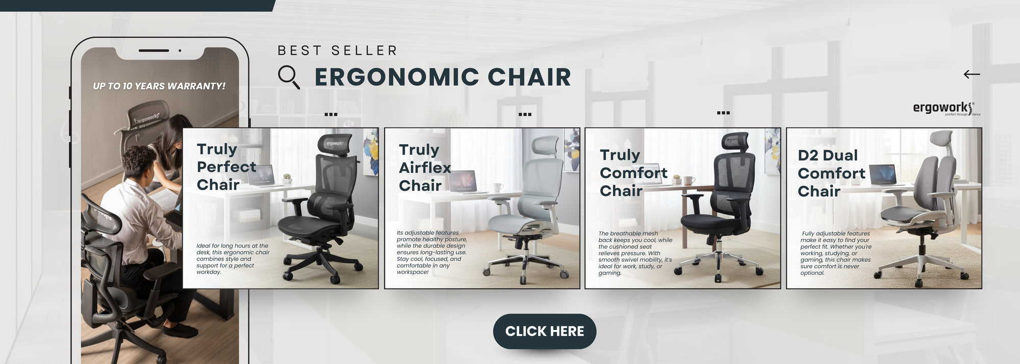 Ergonomic Furniture & Products Store in Malaysia | Ergoworks