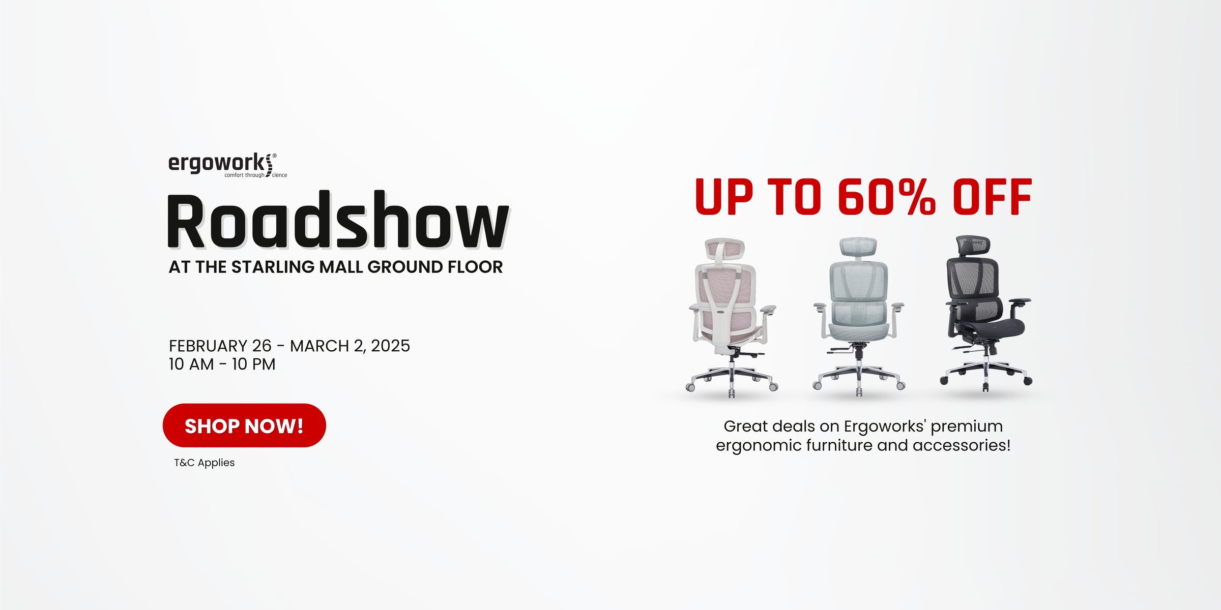 Ergonomic Furniture & Products Store in Malaysia | Ergoworks