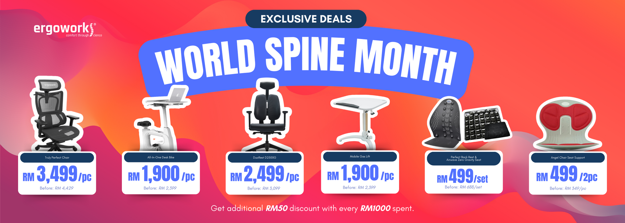 Ergonomic Furniture & Products Store in Malaysia | Ergoworks