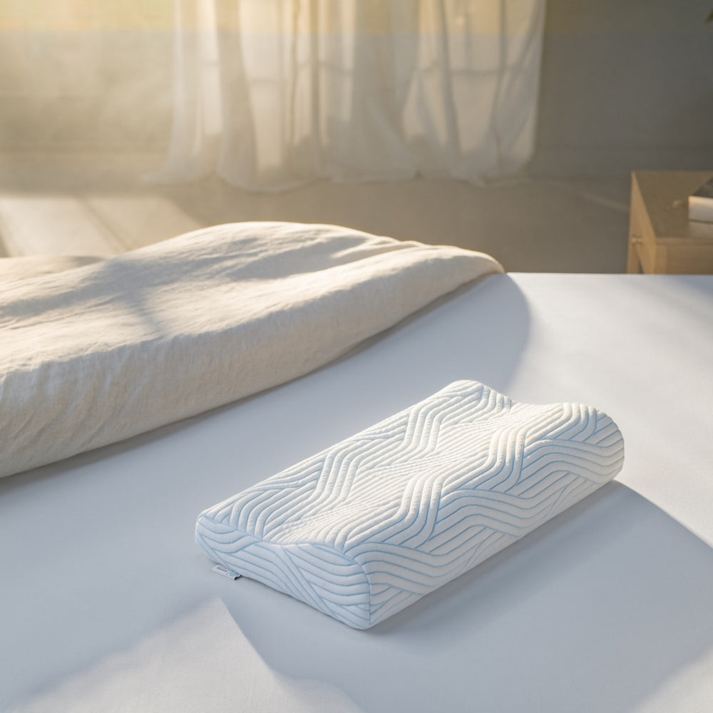 TEMPUR SMART COOL PILLOW – Ergonomic Posture Care Pillow For Back and